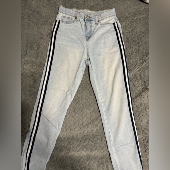 NOBO | Jeans | Nobo High Rise Skinny Stripe Jeans 7hip To Hip 45inseam ...